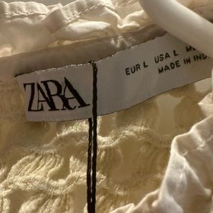 Zara | Tops | Nwt Zara Ruffle Knit Top | Poshmark